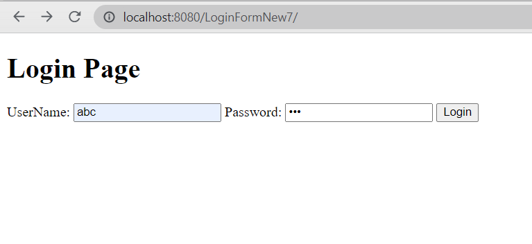 GitHub - harshitha1866/LoginForm