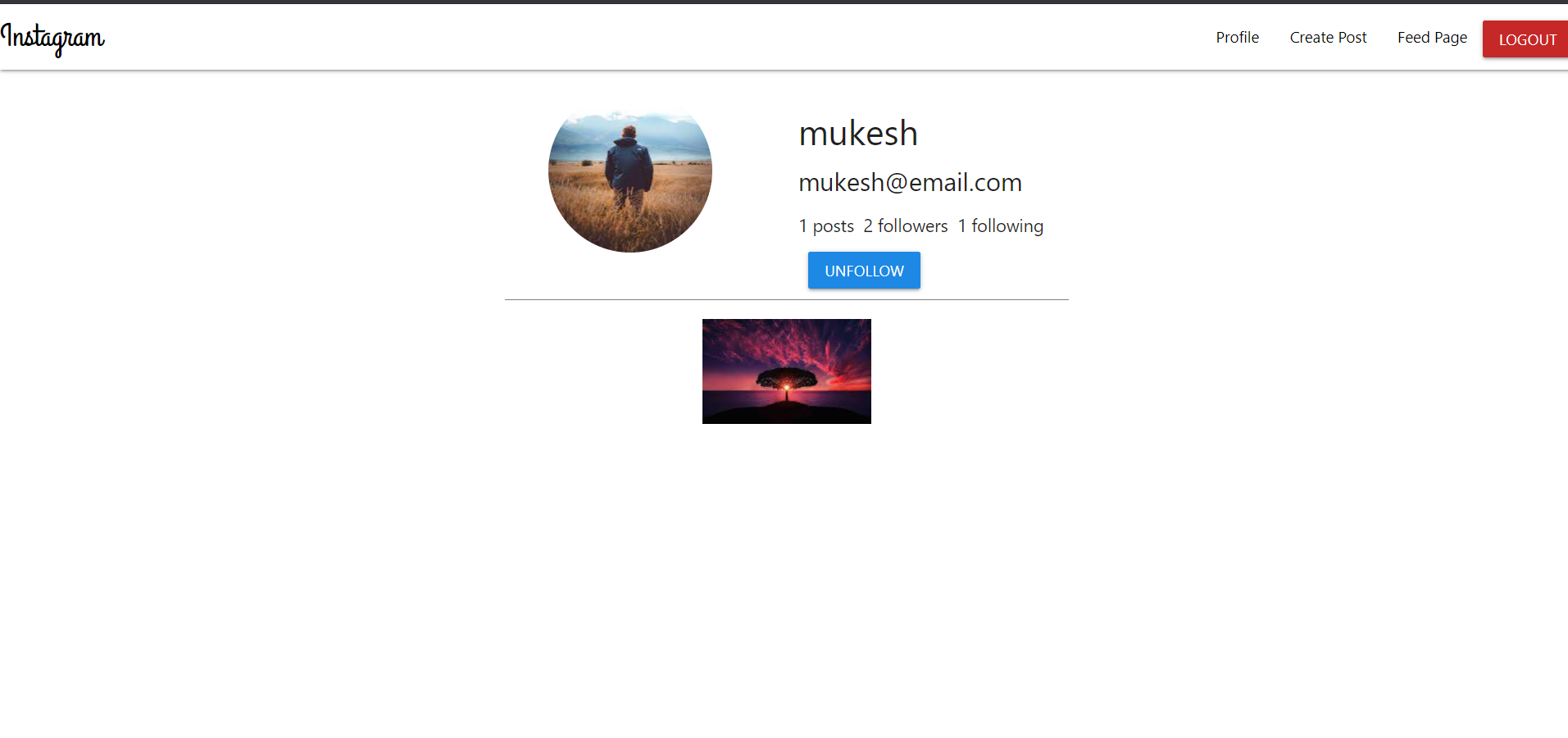 GitHub - ShubhamSingh1983/InstagramClone-frontend