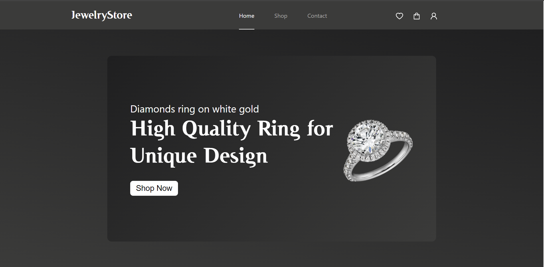 GitHub - moha-osama/Jewelry-Store: Responsive online jewelry store built in reactJs, The goal of ...