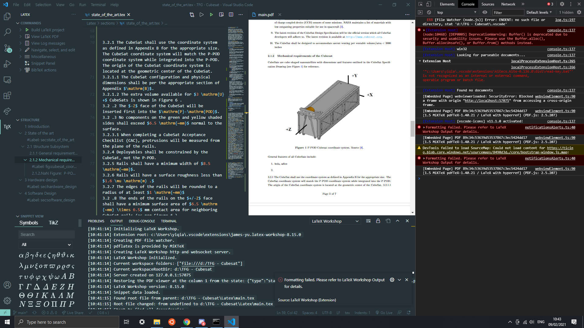 Formatting failed. Please refer to LaTeX Workshop Output for details. · Issue #2522 · James-Yu ...