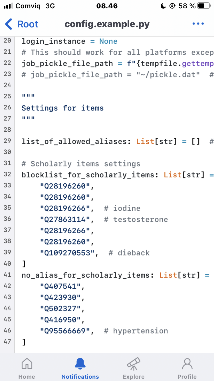 PAWS v0.3.3: no_alias_for_scholarly_items error · Issue #75 · dpriskorn/ItemSubjector · GitHub