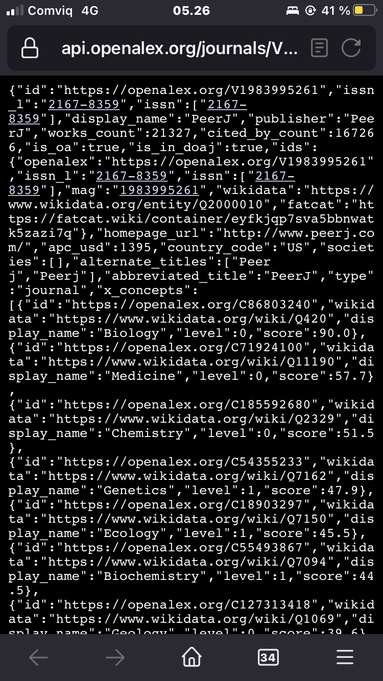 as a developer I want to investigate how we can improve the database by looking up in openalex ...