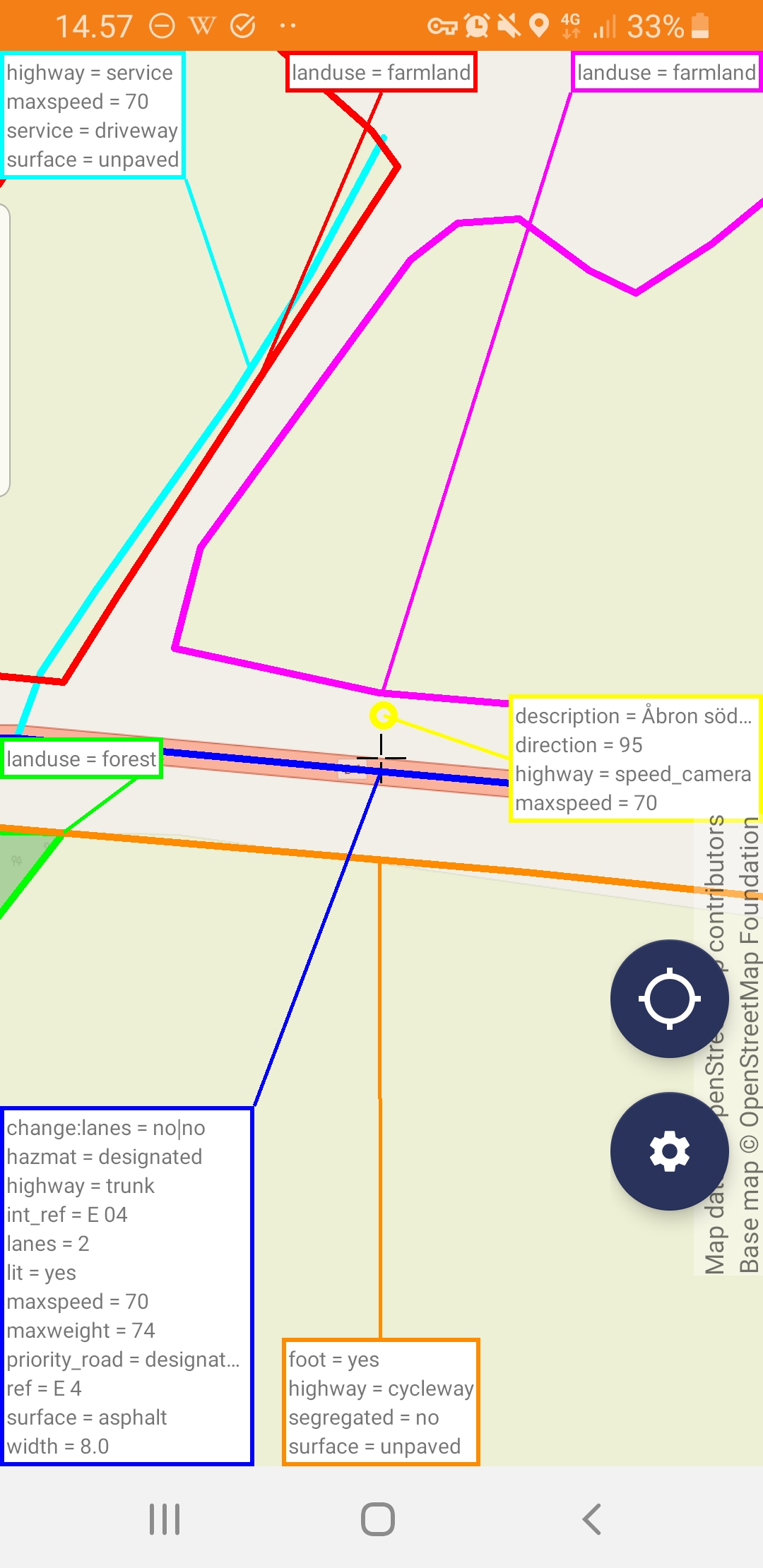 Speed camera warns even if it is placed in the other direction · Issue #6316 · organicmaps ...