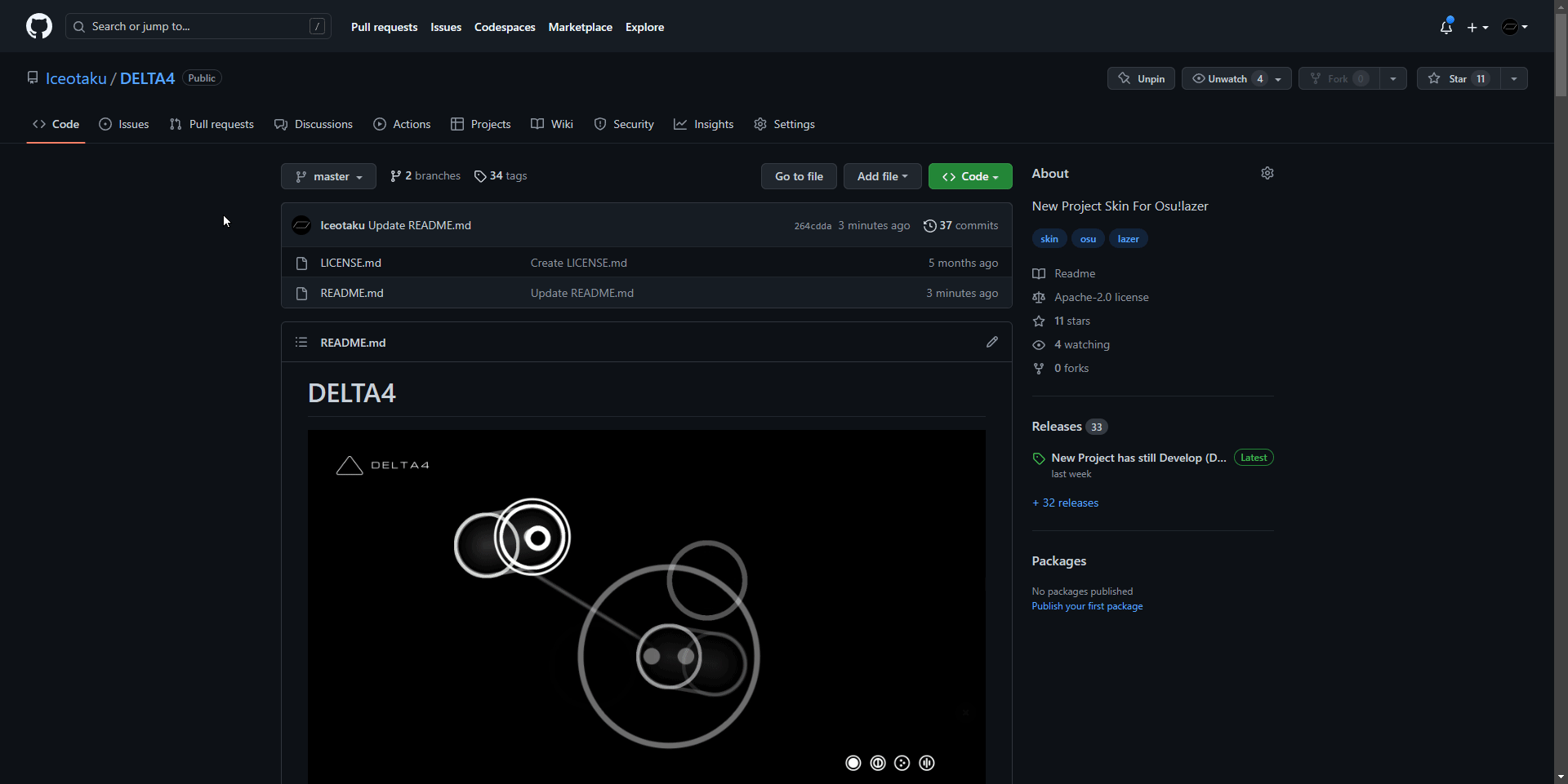 GitHub - Iceotaku/DELTA3: Second Osu!lazer Skin Project Powered By ...