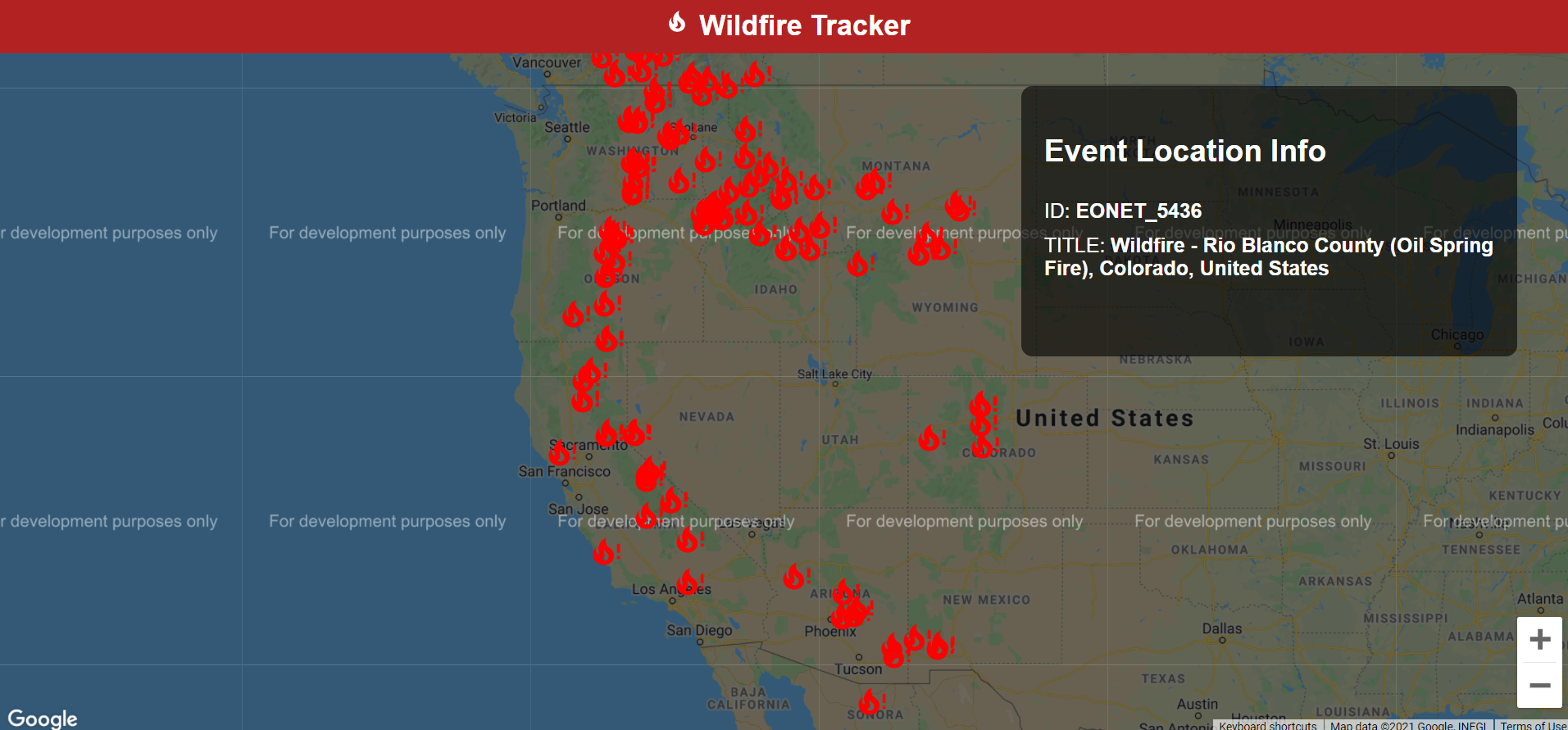 GitHub - sumitvivek/Wildfire-Tracker