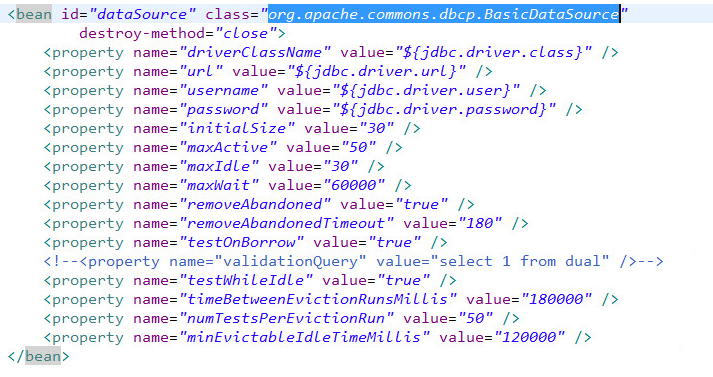 换成druid之后，启动tomcat 报错 DataSource不能初始化； · Issue #2164 · alibaba/druid · GitHub
