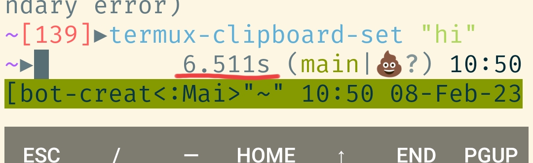 Slow speed for termux-clipboard-set (avg 5seconds) · Issue #585 · termux/termux-api · GitHub