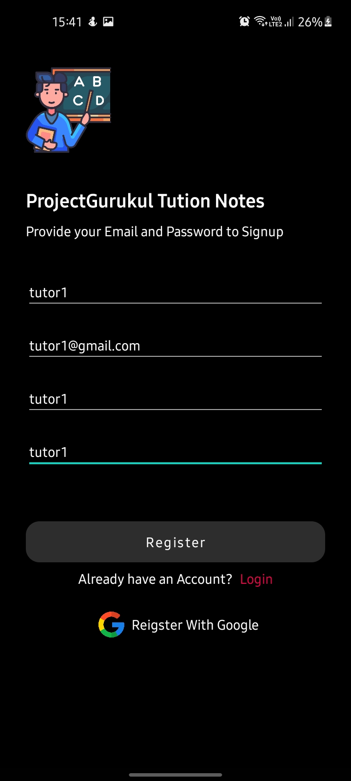 GitHub - govind978/Tuition-Notes-of-Student: This project is based on ...