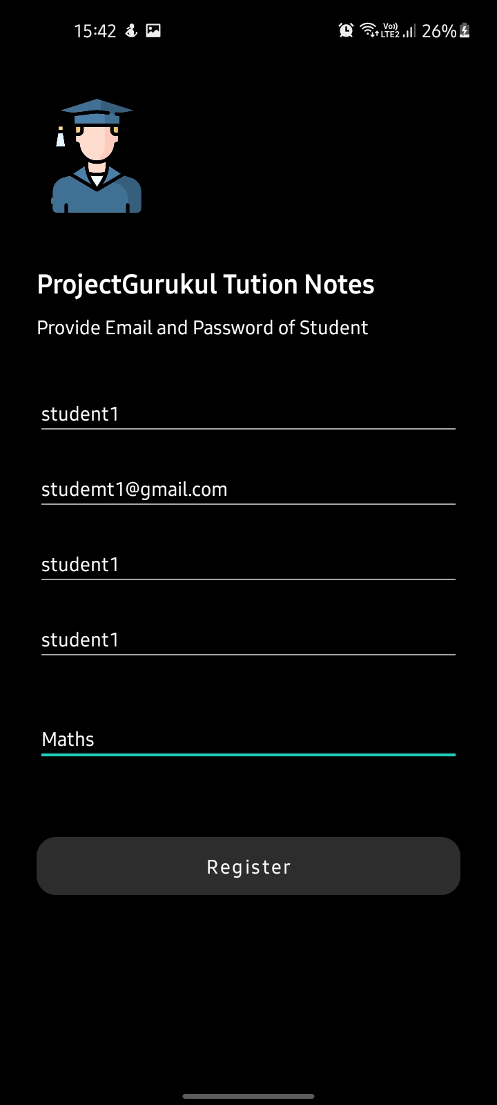 GitHub - govind978/Tuition-Notes-of-Student: This project is based on ...