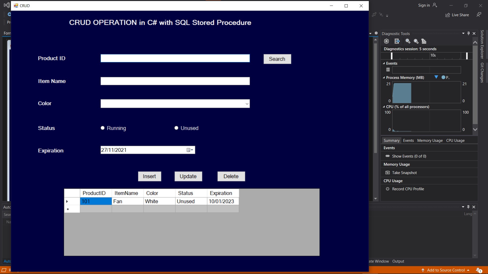 GitHub - doa232/CRUD-Operation: a simple Create, Read, Update, Delete ...