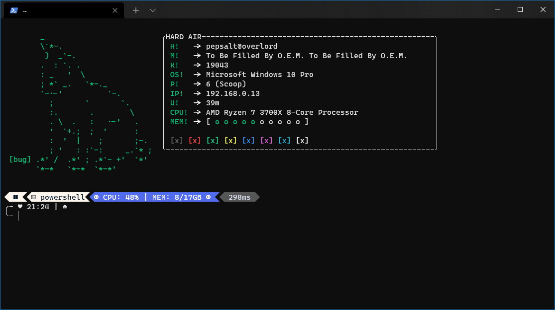 GitHub - KingPEPSALT/powershell-profile: my powershell profile
