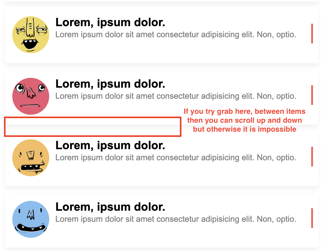 Scroll doesn't work on mobile devices · Issue #5 · leifermendez/swipe-angular-list · GitHub