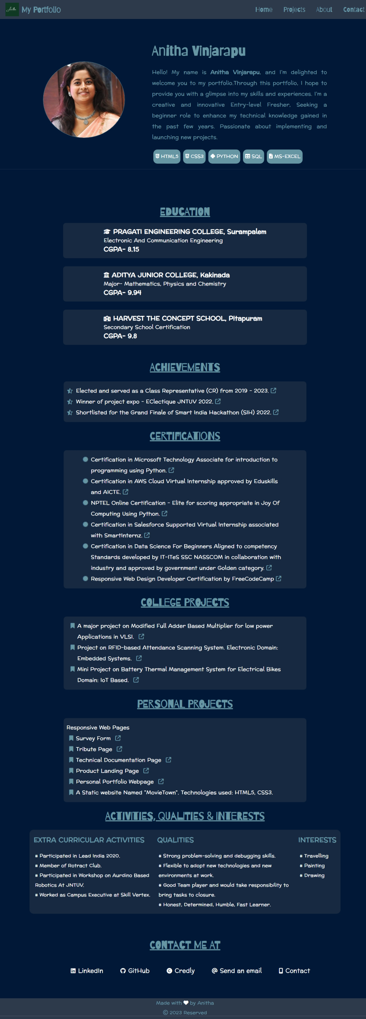 GitHub - Anitha-0001/MyPortfolio: Anitha's Porfolio