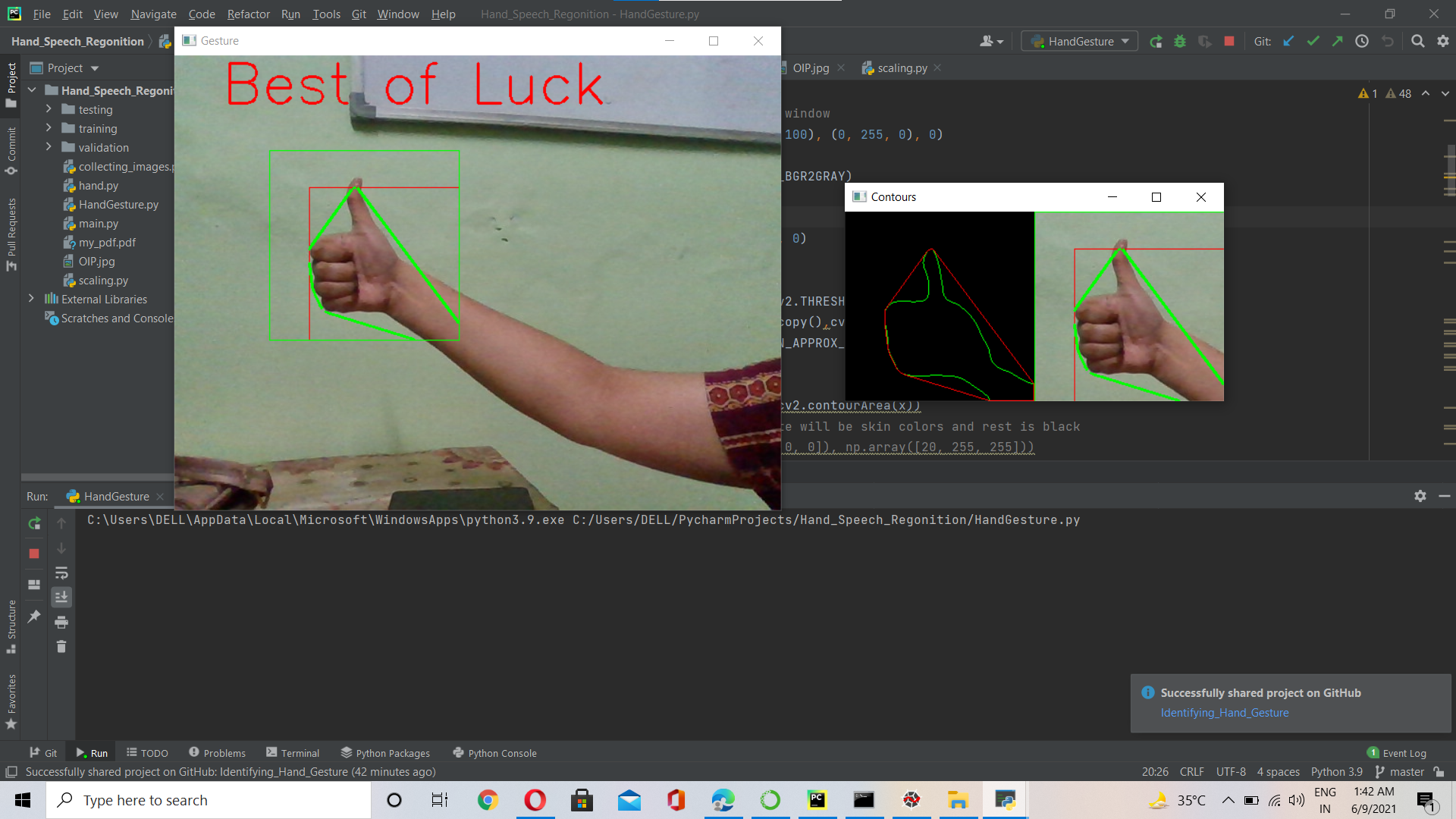 GitHub - annanya-mathur/Identifying_Hand_Gesture