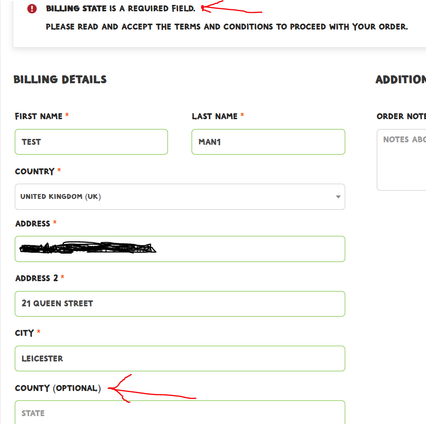 County State Field Mandatory But Not Issue 27070 Woocommerce County State Field Mandatory But Not Issue 27070 Woocommerce