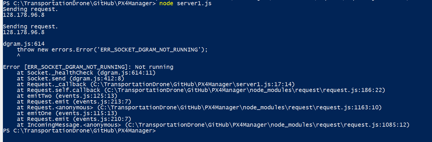 Udp Client Cannot Send Message · Issue 856 · Nodejshelp · Github
