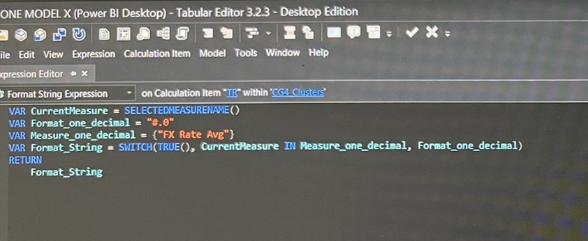 Incorrect DAX syntax error in Calculation Groups Format Expression · Issue #544 · TabularEditor ...