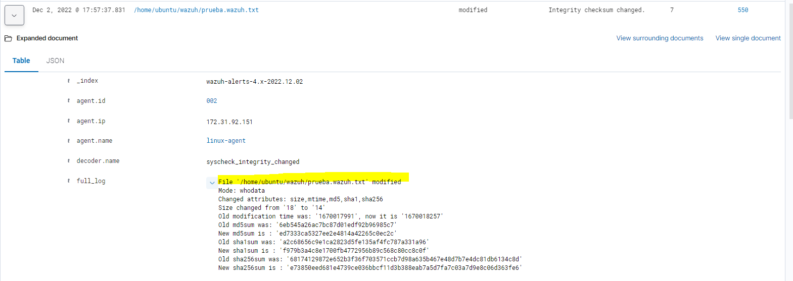 Release 4 4 0 Alpha 1 E2e Ux Tests File Integrity Monitoring · Issue 15553 · Wazuh Wazuh