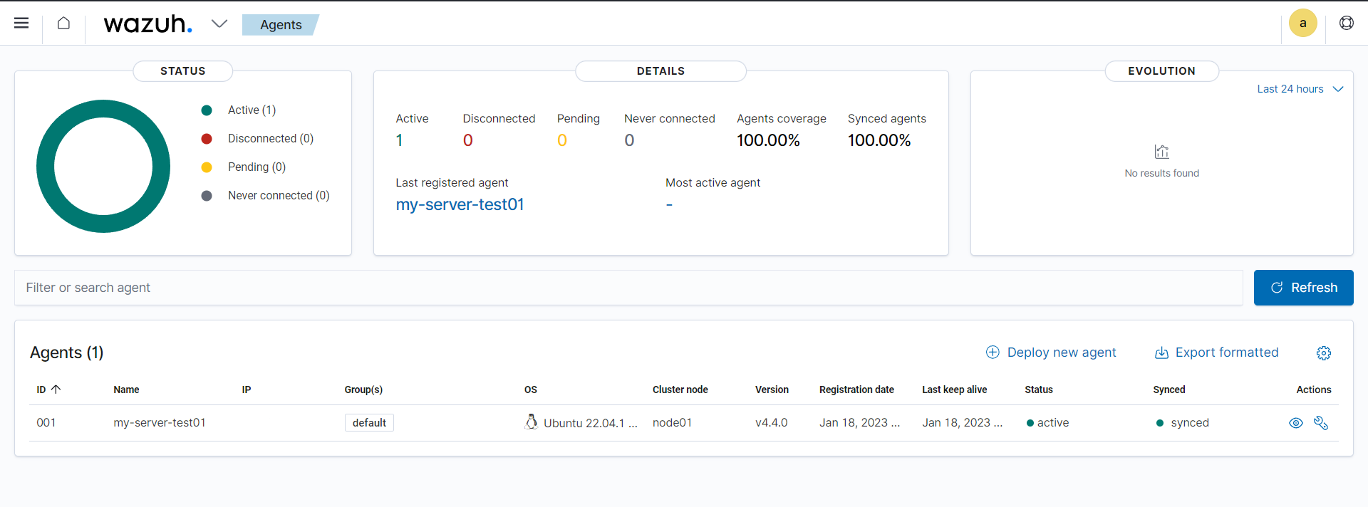 Release 4.4.0 - Beta 1 - E2E UX tests - Wazuh Dashboard · Issue #15942 ...
