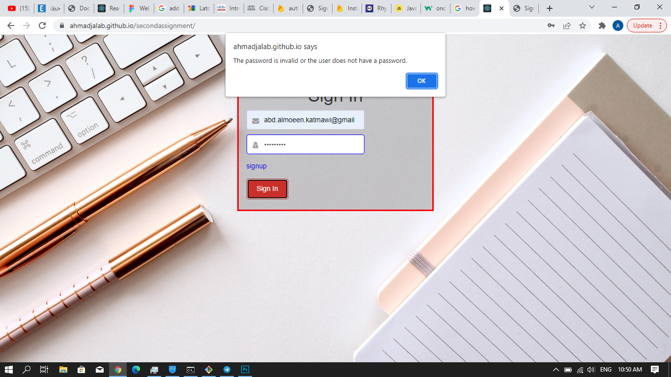 GitHub - ahmadjalab/secondassignment