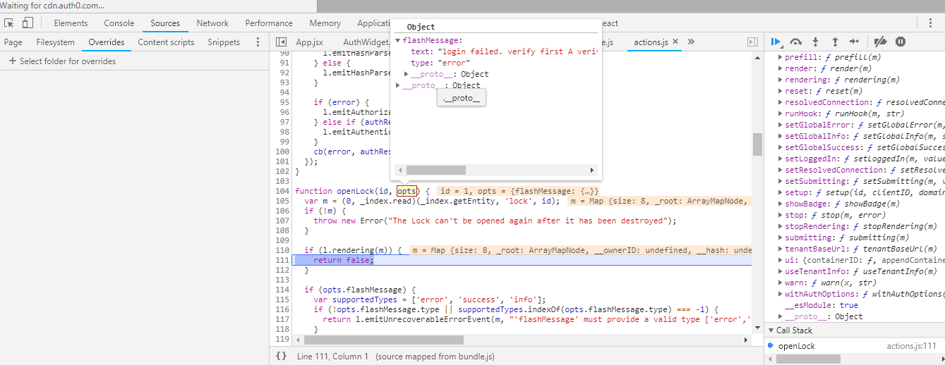 Verification Message Is Not Showing · Issue 1423 · Auth0 Lock · Github