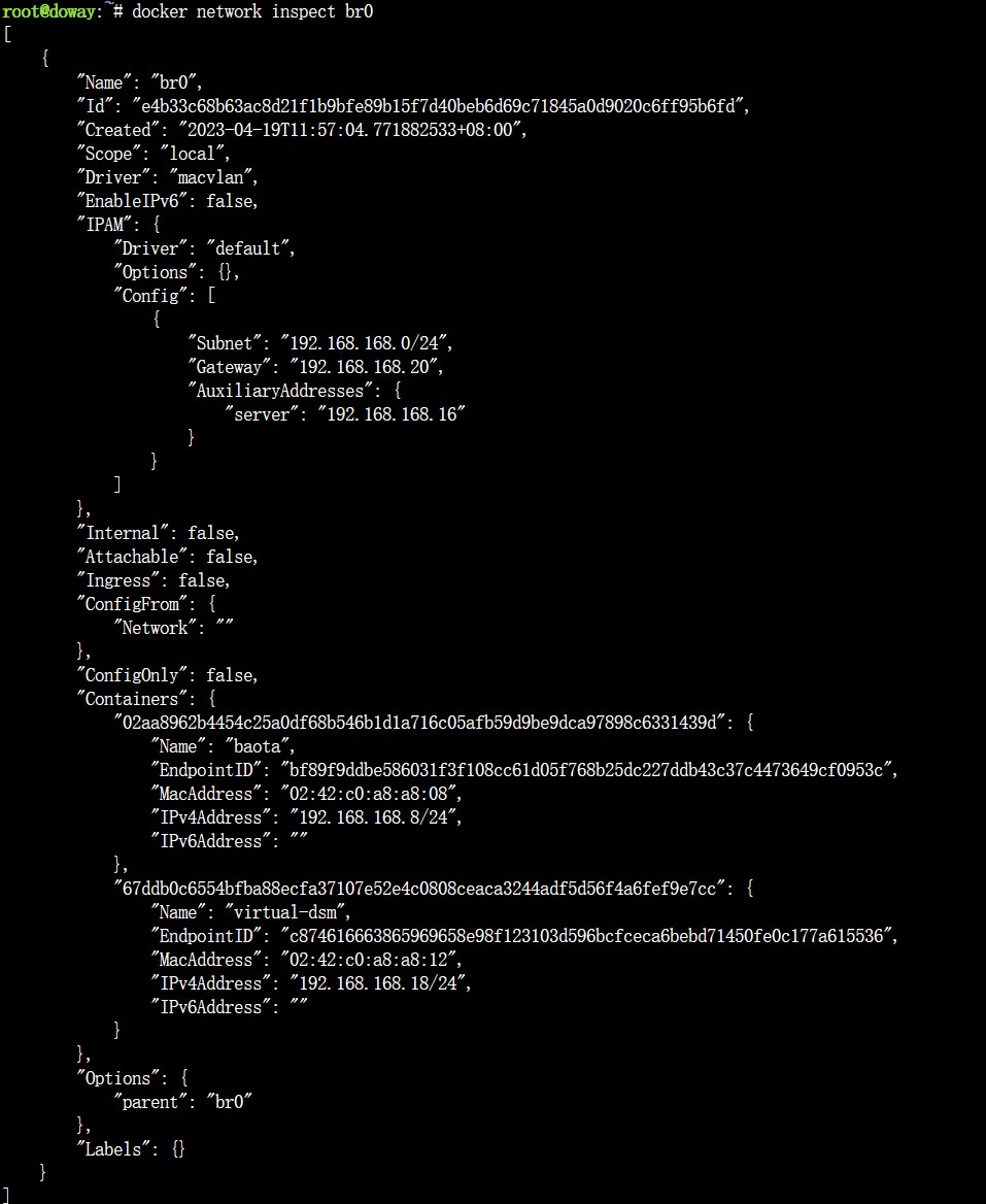 How to use with unRAID br0 / macvlan? · Issue #54 · vdsm/virtual-dsm · GitHub