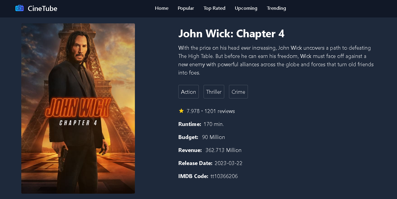 GitHub - Ronnie-Ahmed/CineTube