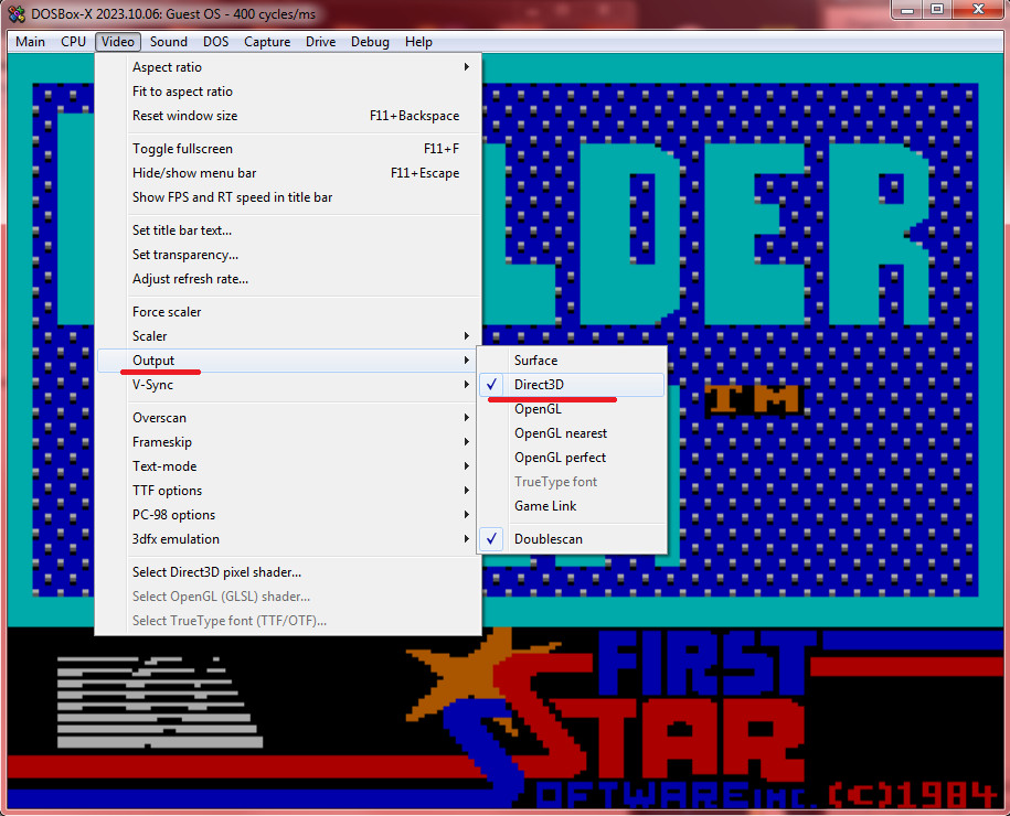 DOSBox-X black screen · Issue #4559 · joncampbell123/dosbox-x · GitHub