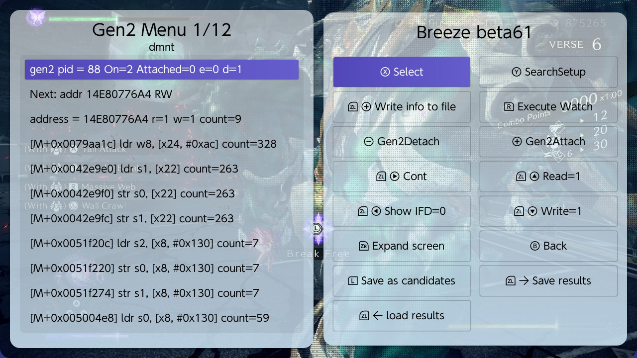 MyNXCheats/cheats/Bayonetta 3/readme.md at main · tomvita/MyNXCheats · GitHub