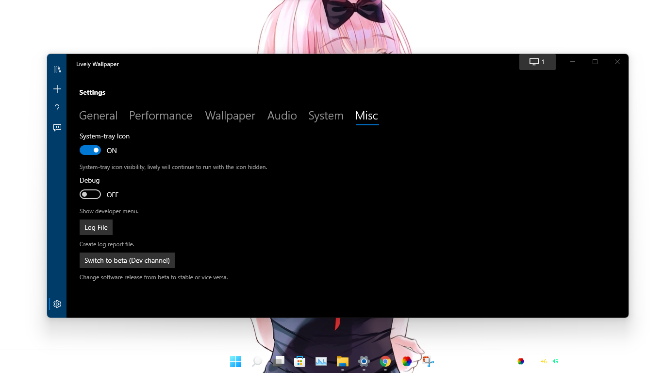 taskbar color theme bug · Issue #1006 · rocksdanister/lively · GitHub