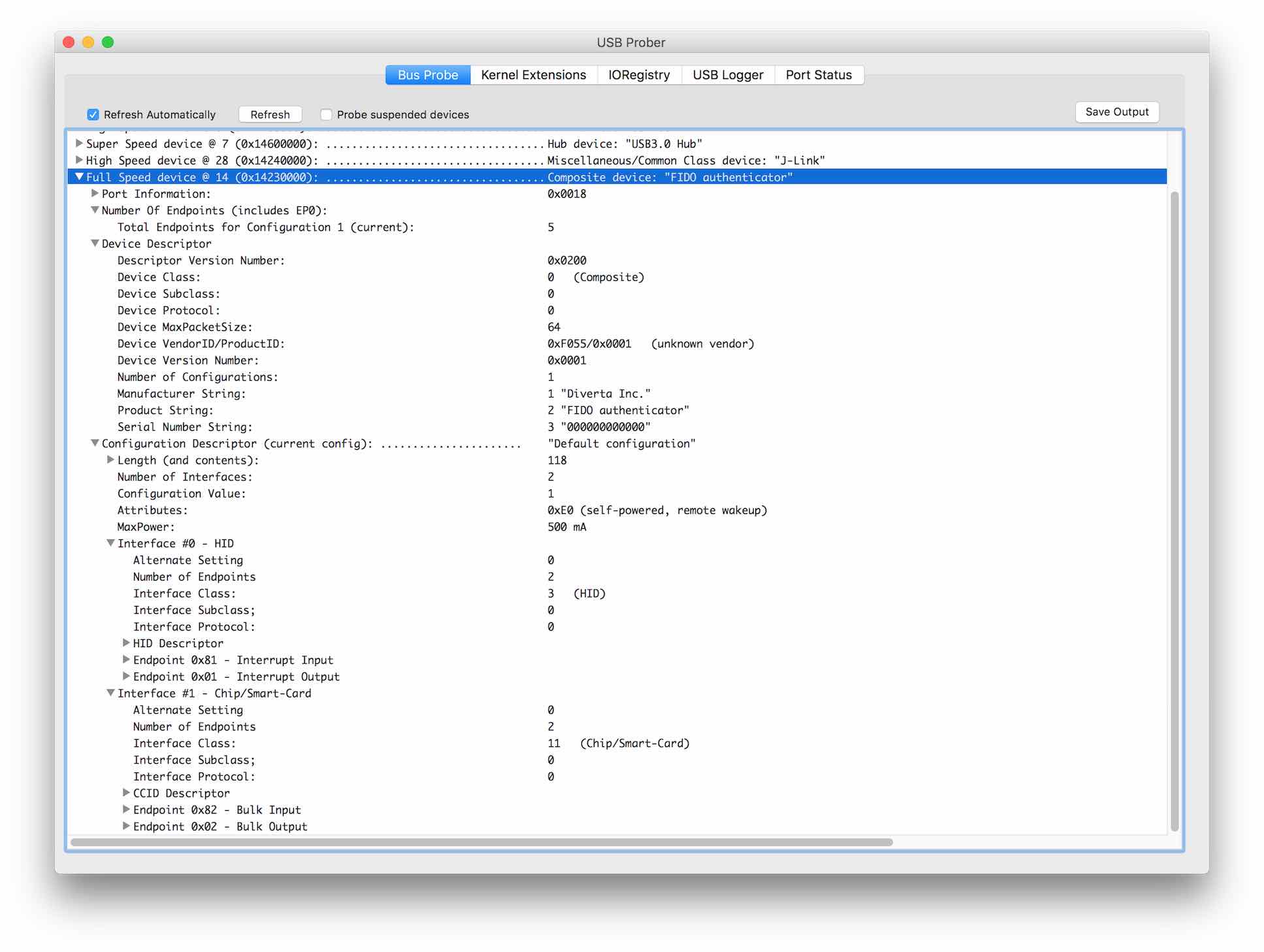 [調査] USB CCIDインターフェース追加に関する事前調査 · Issue #323 · diverta/onecard-fido · GitHub
