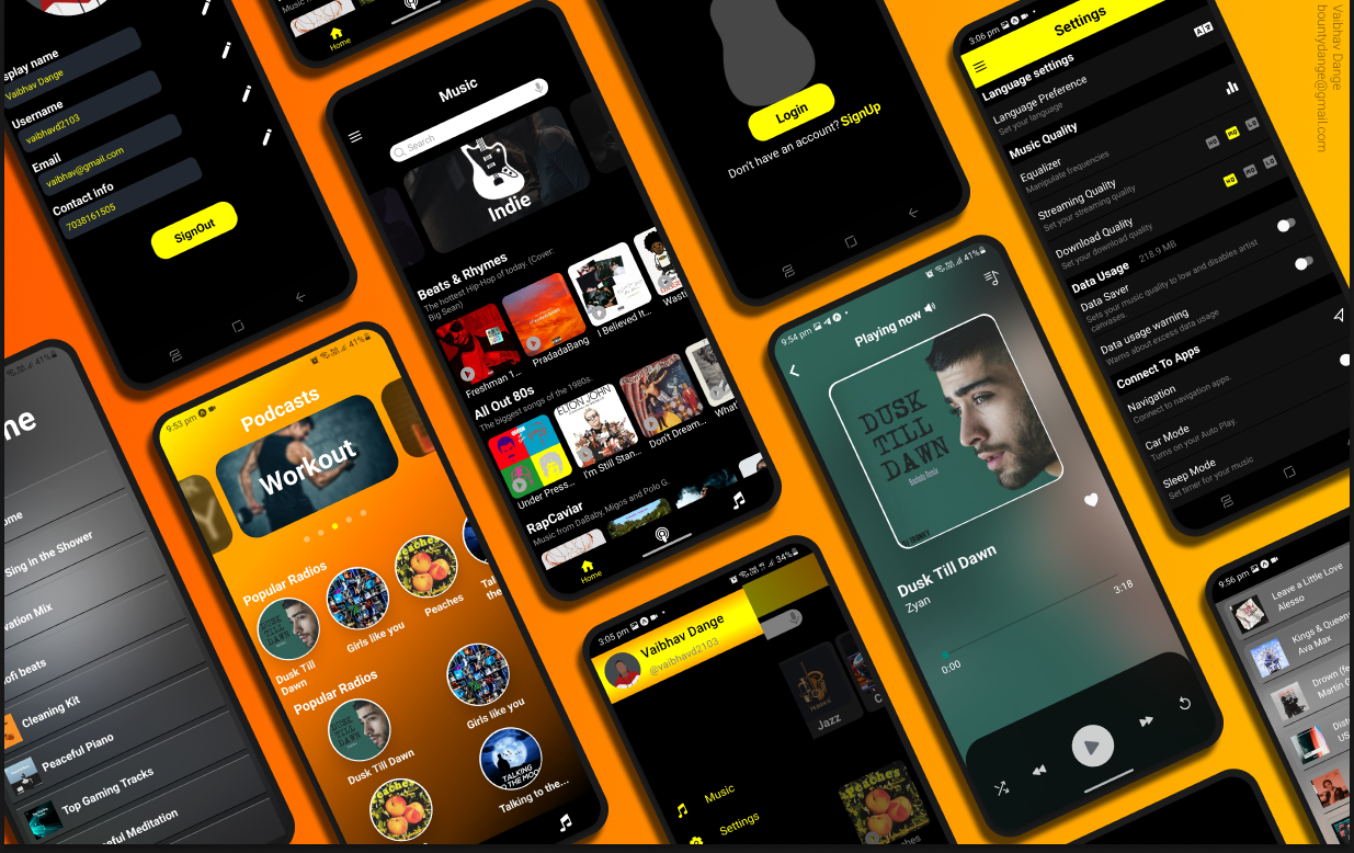 GitHub - vaibhavd2103/Music-App