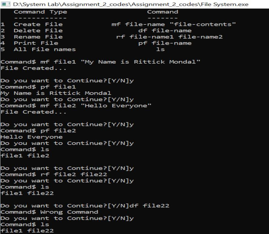 GitHub - Rittick2000/File-System