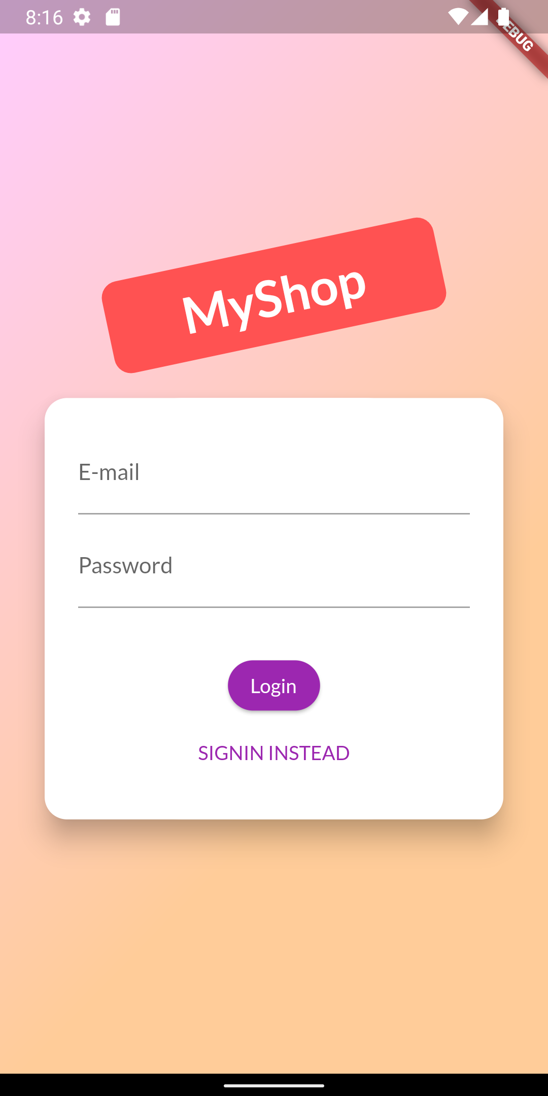 Github Racolin Shop App