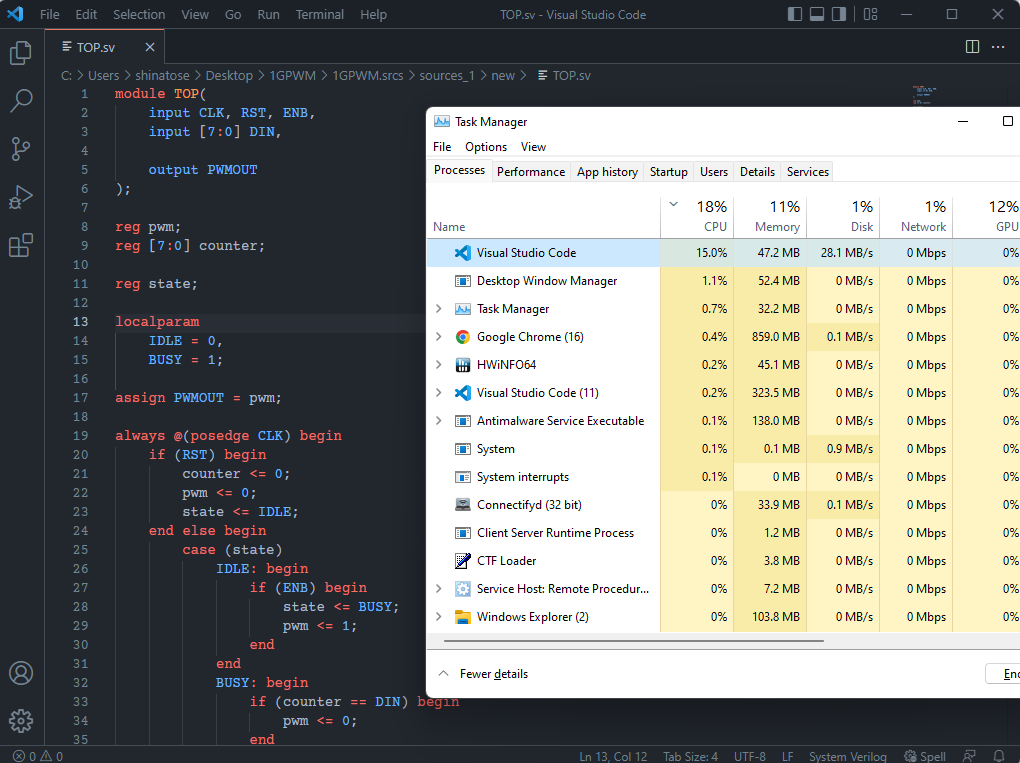 Weird CPU and Disk usage · Issue #147151 · microsoft/vscode · GitHub