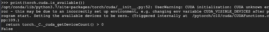 I do have the GPU, but the print(torch.cuda.is_available()) always shows False · Issue #61411 ...