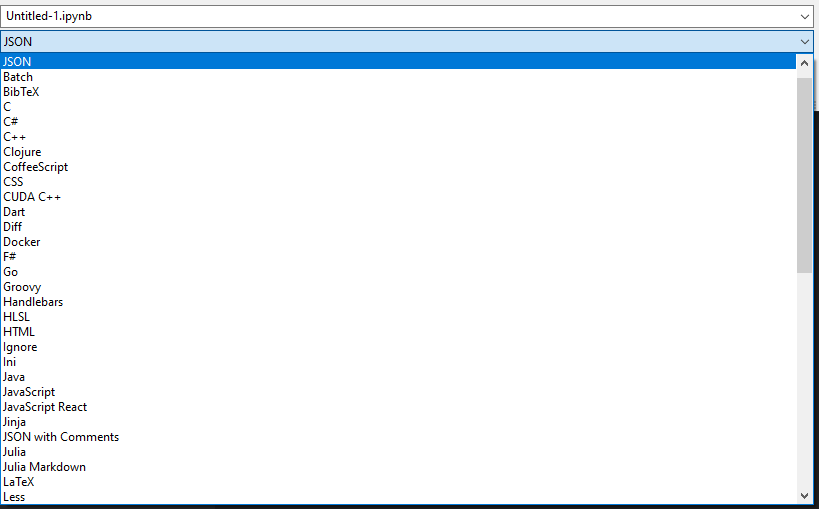 Notebook created in VSCode Tries to Save as JSON · Issue #147657 · microsoft/vscode · GitHub