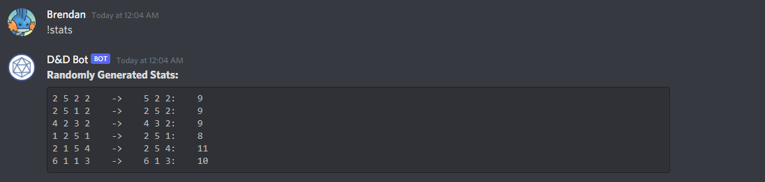 GitHub - BrendanSzeto/DnD-Bot: This Discord bot is meant to help run games of D&D 5e. It is ...