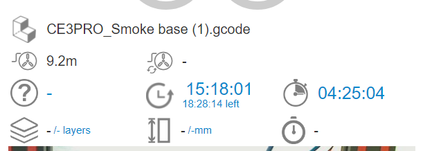 Dashboard not showing layer progress · Issue #278 · j7126/OctoPrint-Dashboard · GitHub