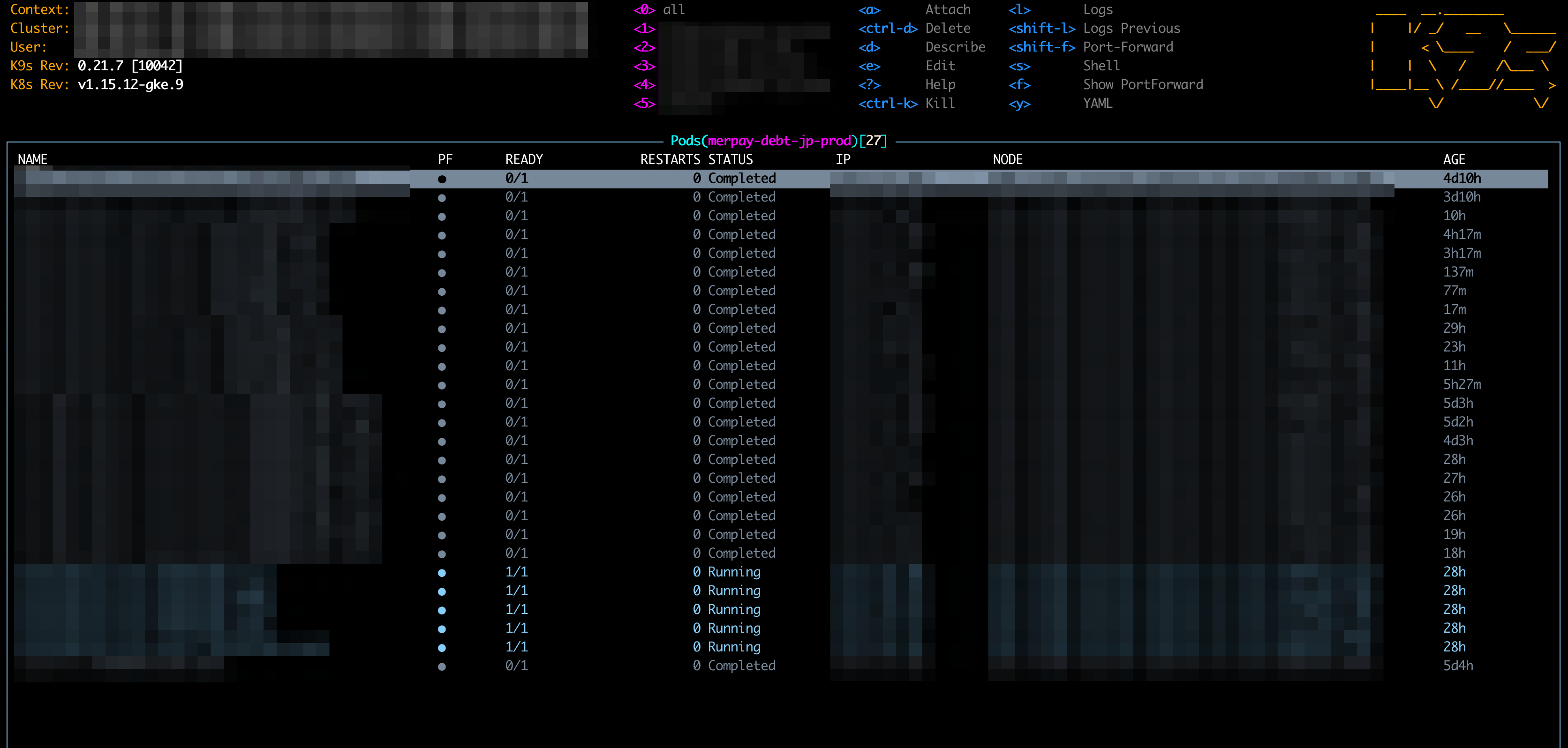 Could not see CPU/MEM columns for pods · Issue #867 · derailed/k9s · GitHub