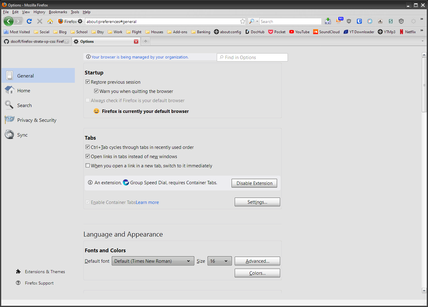 Firefox 2.x/3.x-inspired CSS for 78ESR/79 - Legacy Developer Network