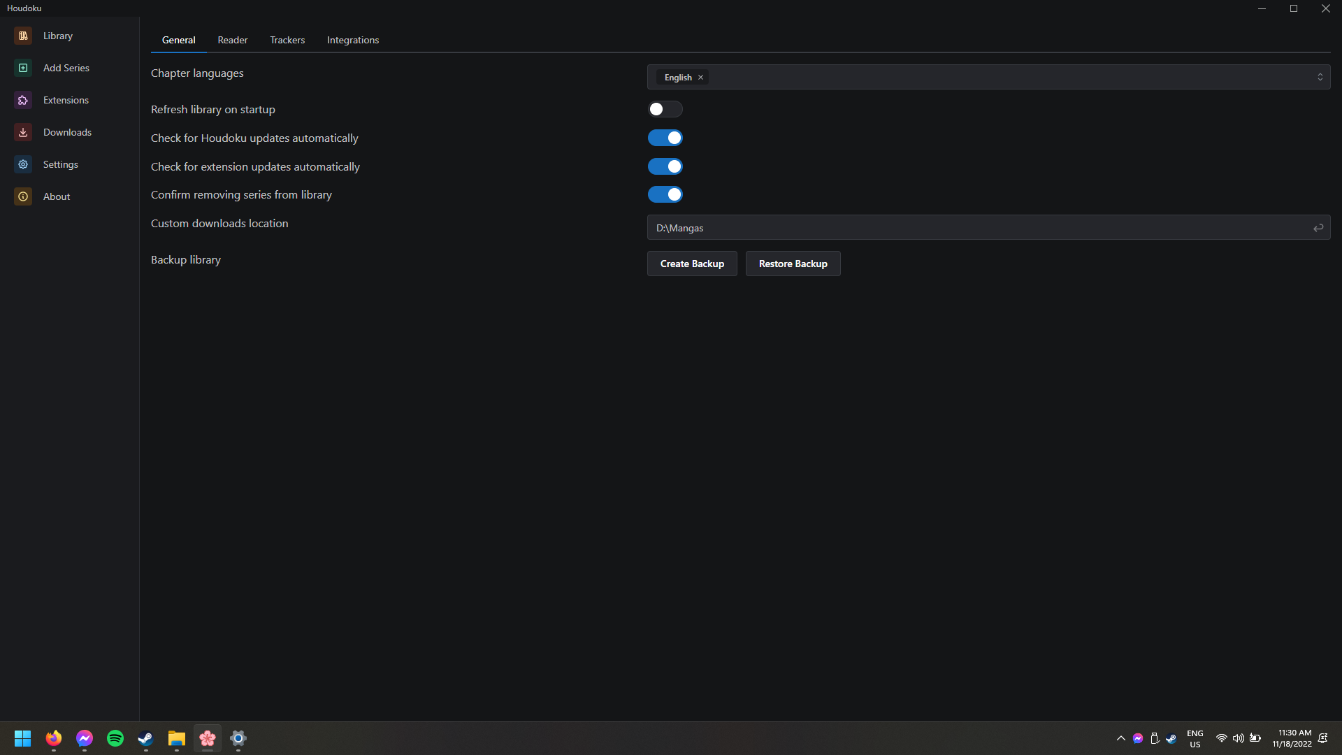 Opening Downloads tab throws out a TypeError · Issue #231 · xgi/houdoku · GitHub