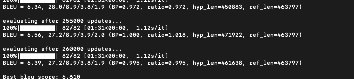 At the end of the run, the bleu score can no longer be improved at around 6. · Issue #41 · THUDM ...