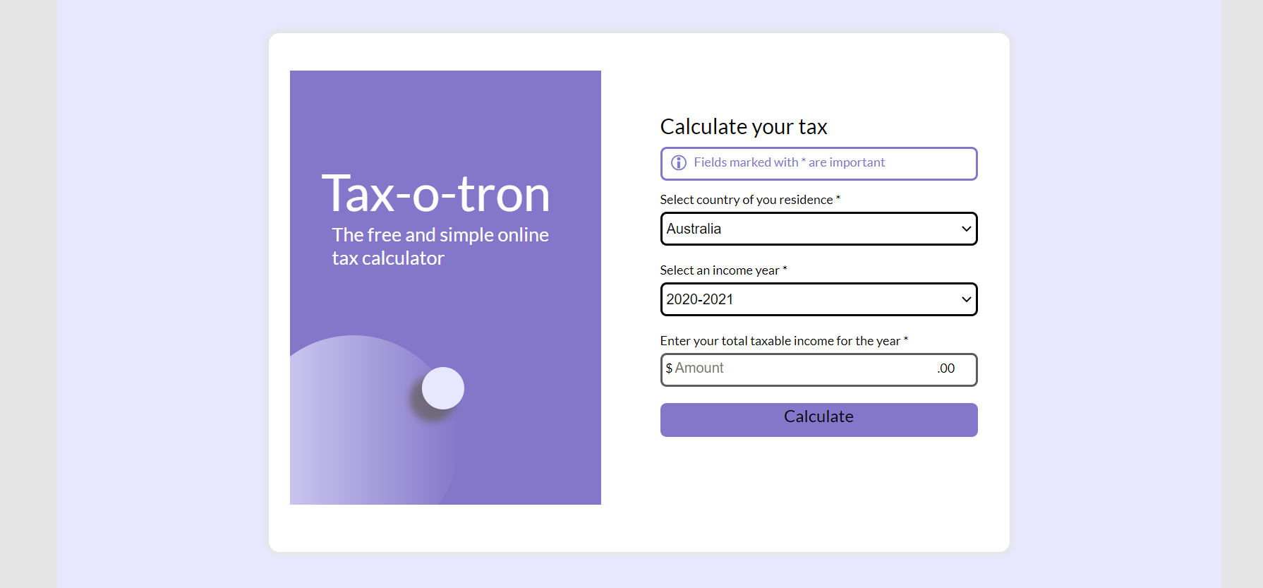 GitHub - bednidhiRijal/Tax-Calculator-React-Project: Created with StackBlitz ⚡️