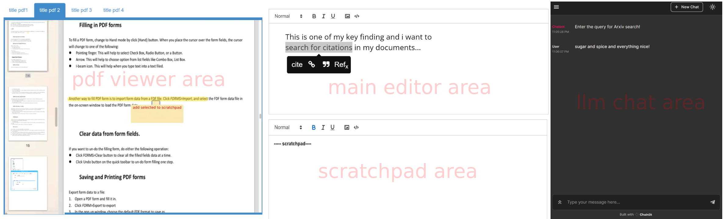 Document upload & querying (pdf,markdown,docx,excel etc) - backend & frontend · Issue #2440 ...