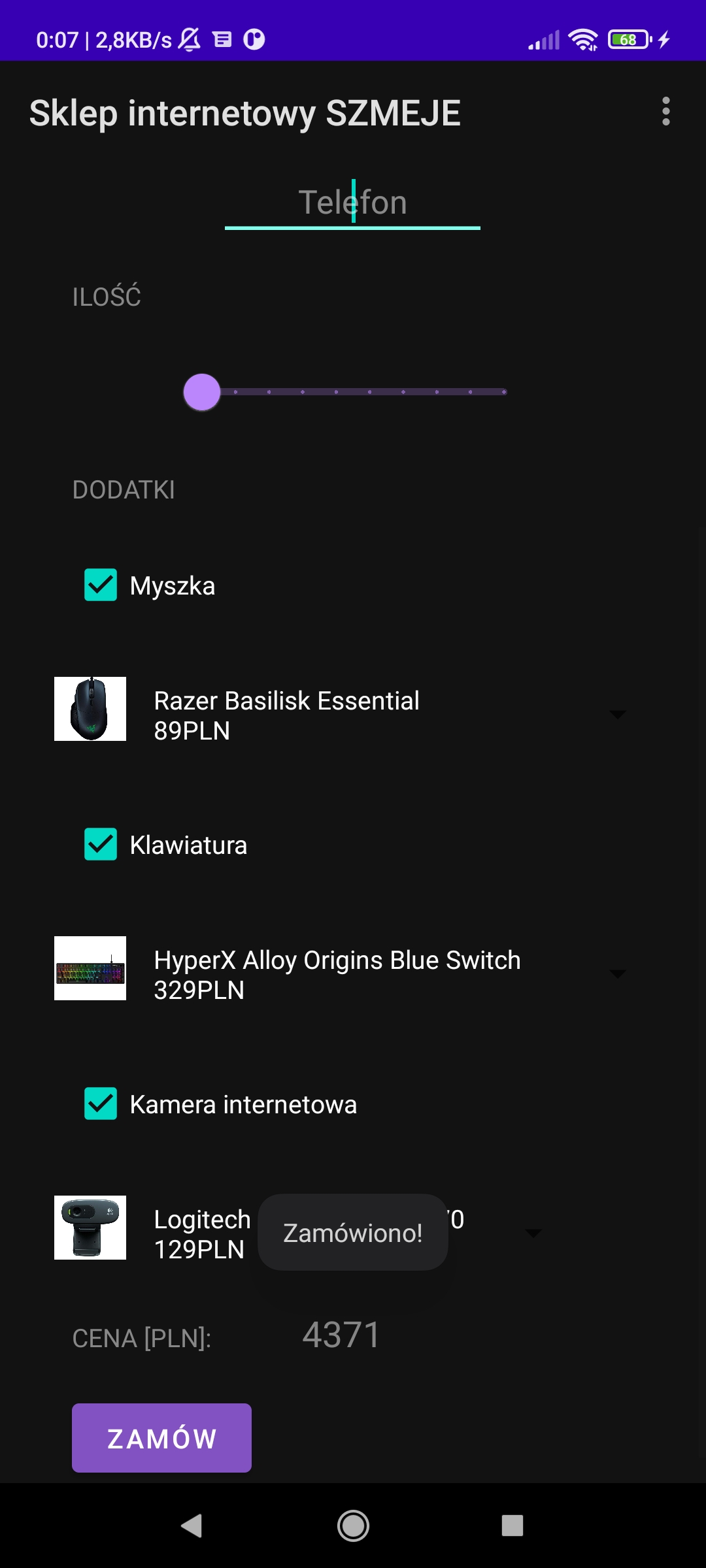 GitHub - AdamDybcio/OnlineShop