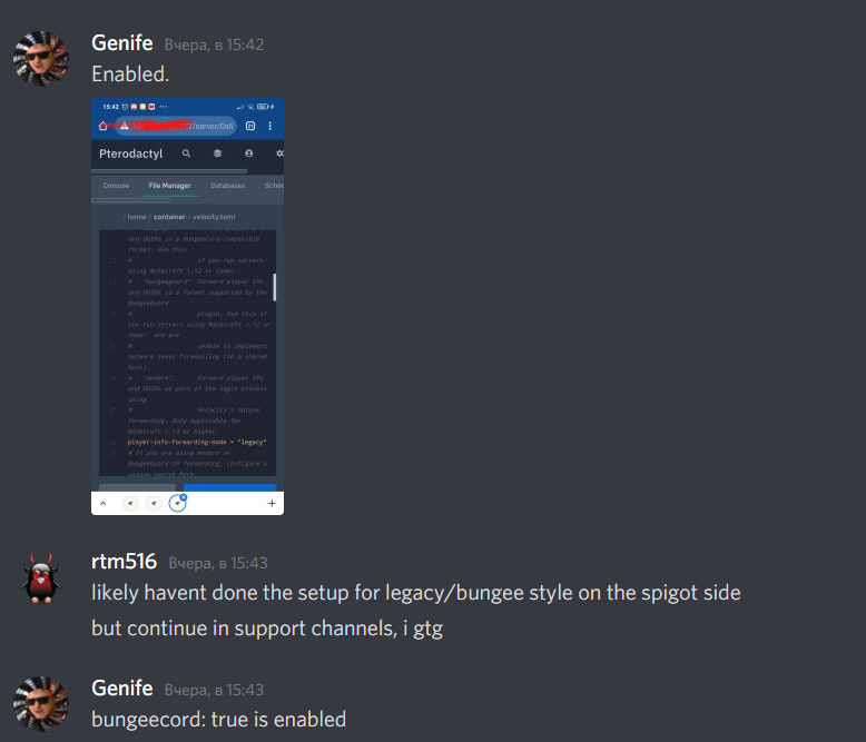 Velocity. Geyser+floodgate player ip: 172.18.0... · Issue #117 ...