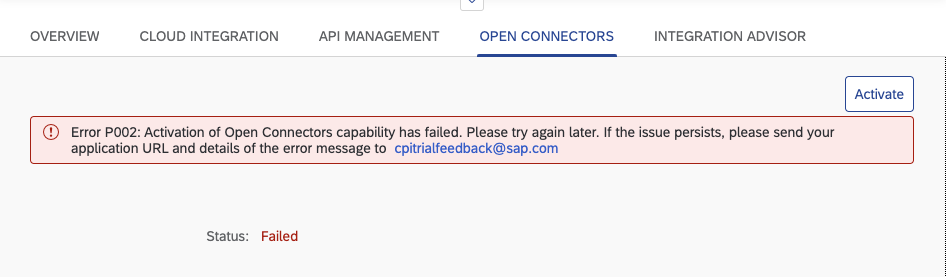 Enable Sap Cloud Platform Open Connectors · Issue 5530 · Sap Tutorialstutorials · Github