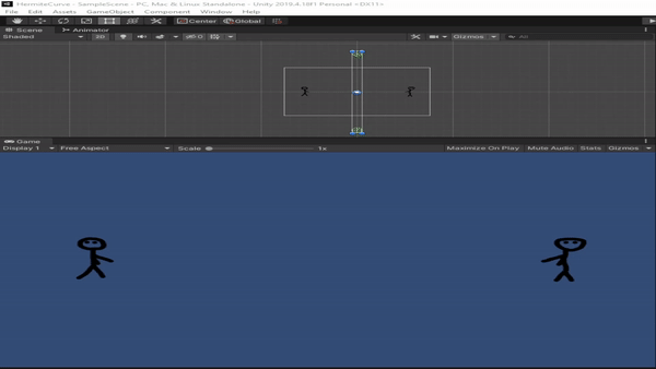 GitHub - TahaSener/Dynamic-Hermite-Curves: Animation With Curves