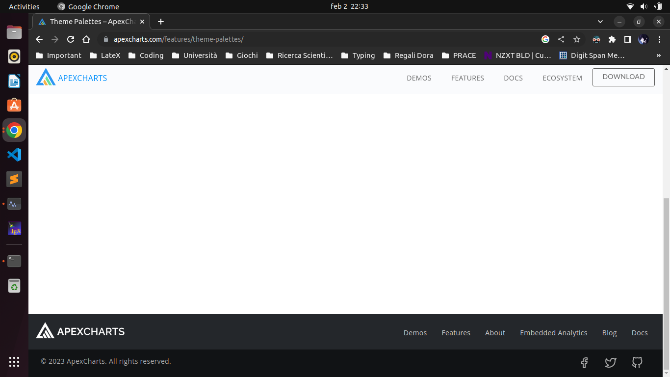 Theme Palettes Page Empty · Issue 3632 · Apexcharts Apexcharts Js · Github